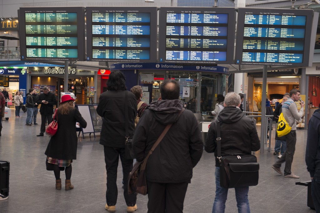 Passenger information screens at railway stations - Transport Focus