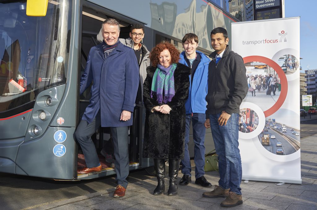 Using the bus: what young people think - Transport Focus