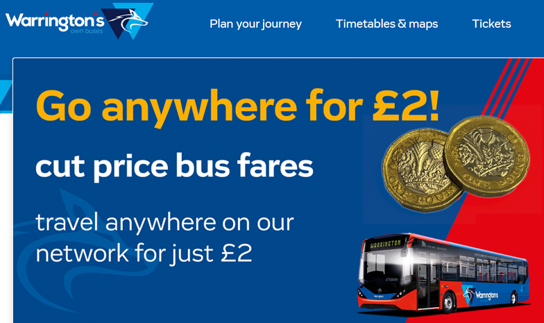 £2 bus fares – spreading the word - Transport Focus