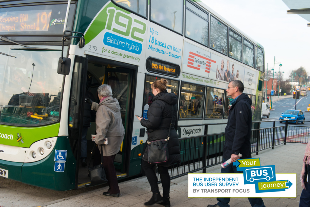 Bus passengers’ satisfaction encouraging in new survey - Transport Focus